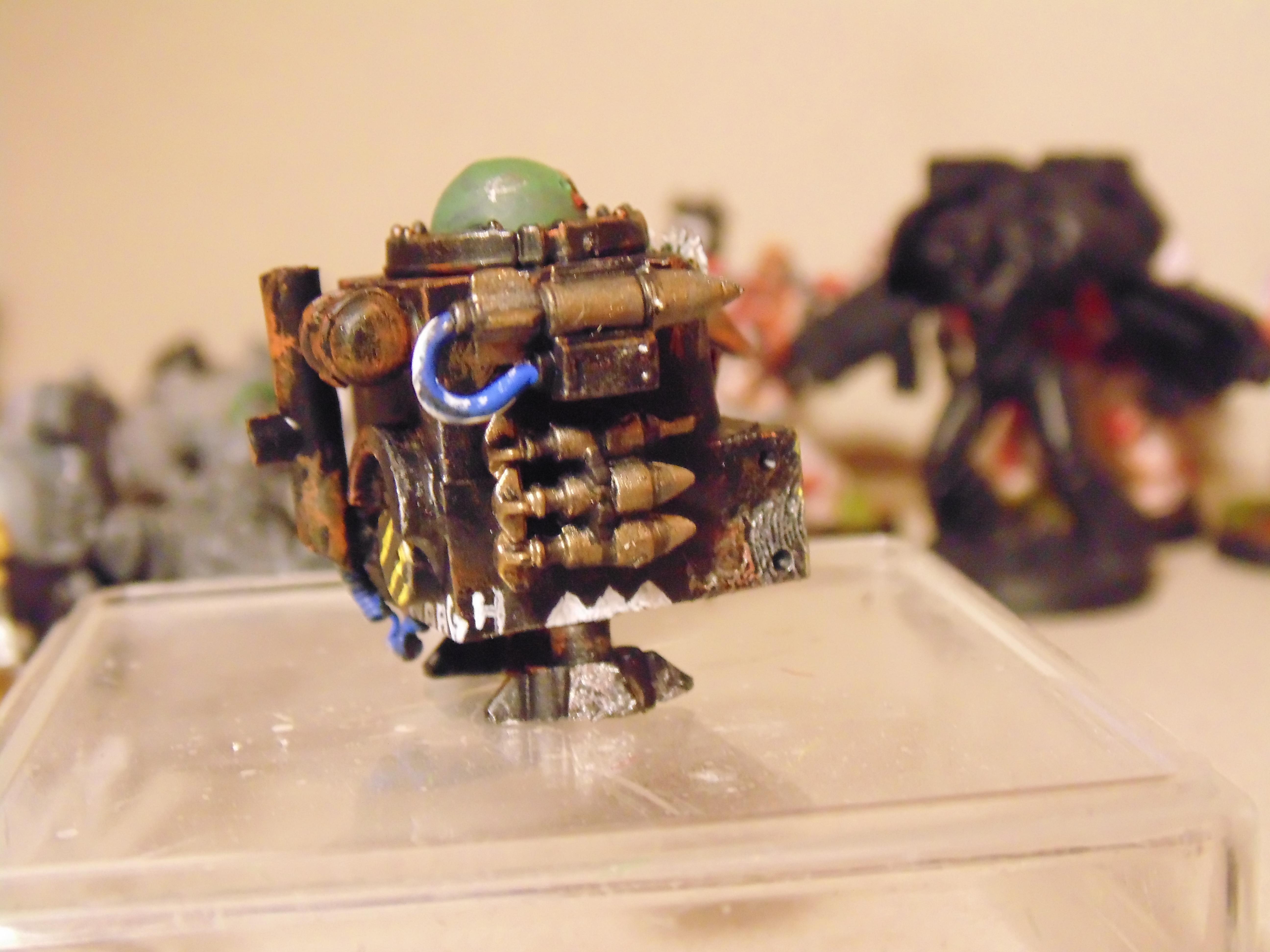 6mm, Conversion, Epic, Gargant, Green, Oldhammer, Orks, Scratch, Scratch Build, Stompa ...